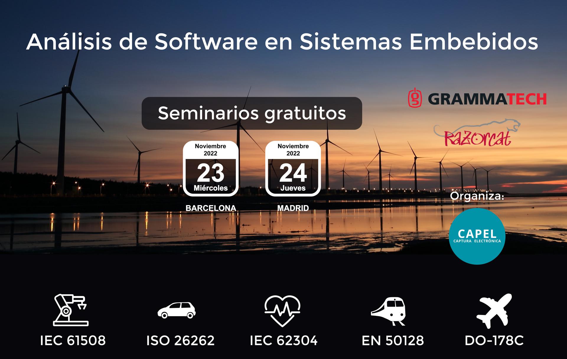 Seminario Capel sobre Análisis de Software en Sistemas Embebidos ...